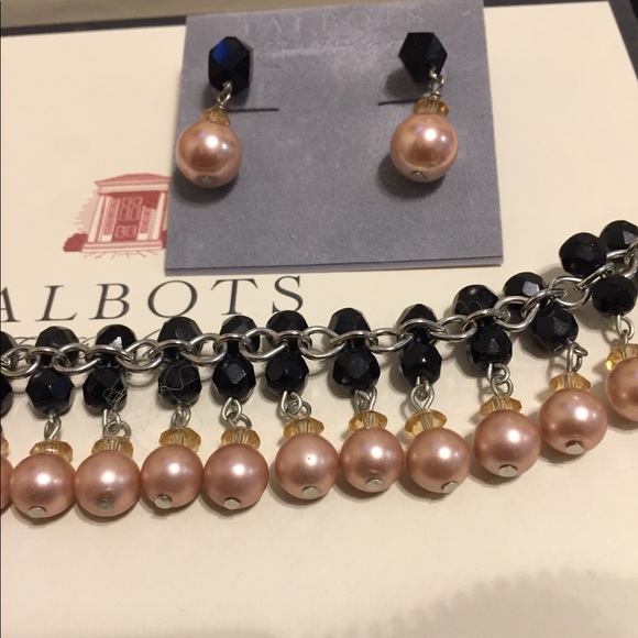 Talbots | Jewelry | Nwtpretty And Unique Necklace Earring Set | Poshmark